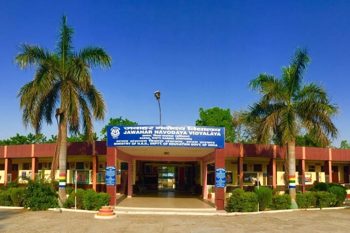Jawahar Navodaya Vidyalaya, Sagga, Karnal: Admission, Fee, Affiliation