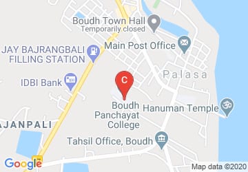 Boudh Panchayat College, Baudhgarh, Boudh: Admission, Fee, Affiliation