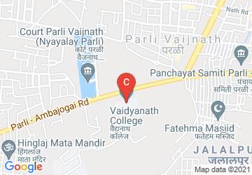 Vaidyanath College, Ambajogai Road, Parli Vaijnath: Admission, Fee, Affiliation