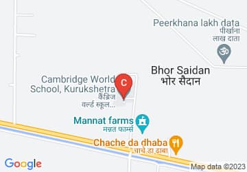 Cambridge World School Pehowa, Kurukshetra: Admission, Fee, Affiliation